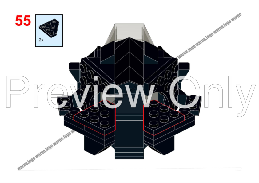 LEGO MOC Flying Bat by Warne.lego | Rebrickable - Build with LEGO