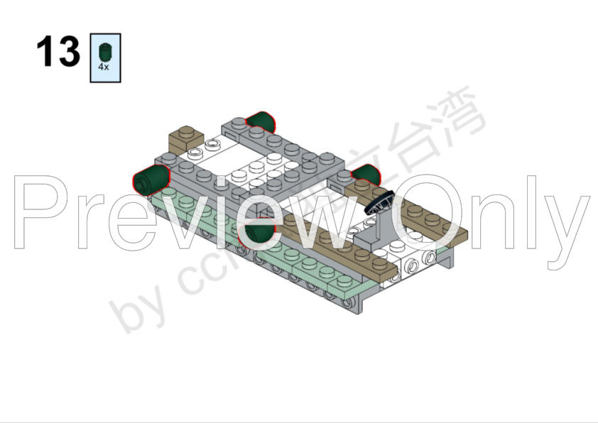 Lego Moc Char Somua S35 138 By Ccffpt Rebrickable Build With Lego