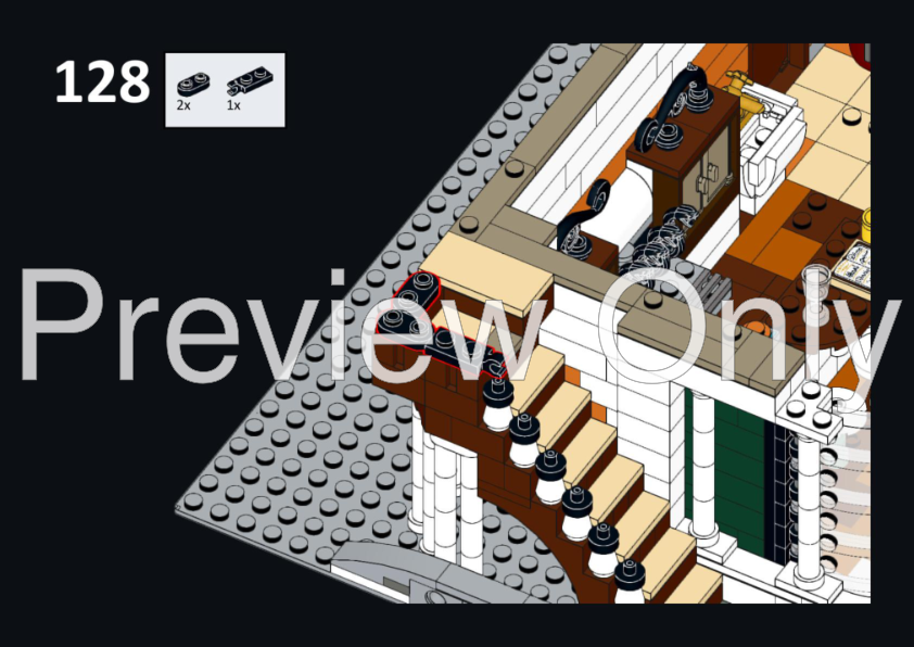 Lego Moc 8in1 Modular Alternative Builds 2024 By Pl Mocs Rebrickable