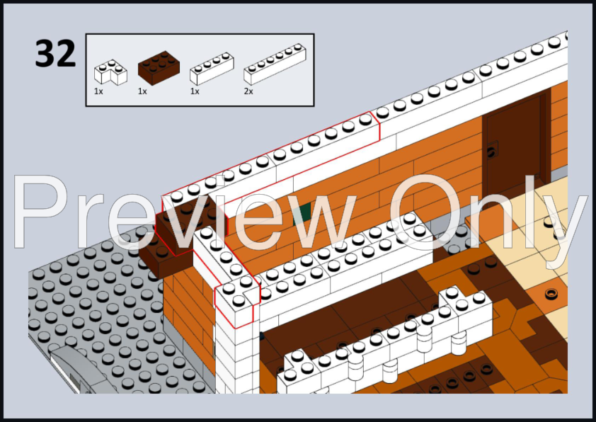 Lego Moc 8in1 Modular Alternative Builds 2024 By Pl Mocs Rebrickable