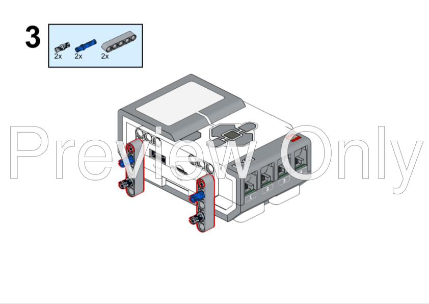 LEGO MOC Line tracking competition robot by SirLEGO | Rebrickable ...