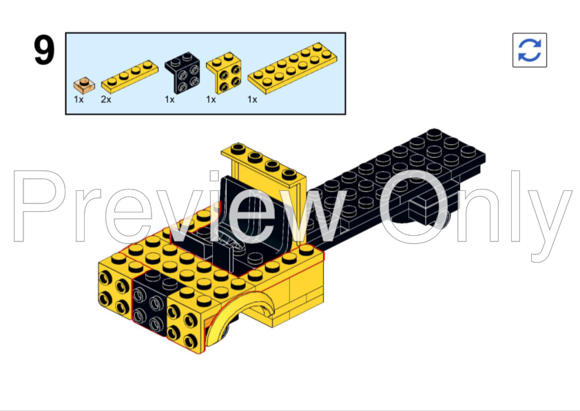 LEGO MOC DHL Transporter Post Car by BK Brick Design | Rebrickable ...