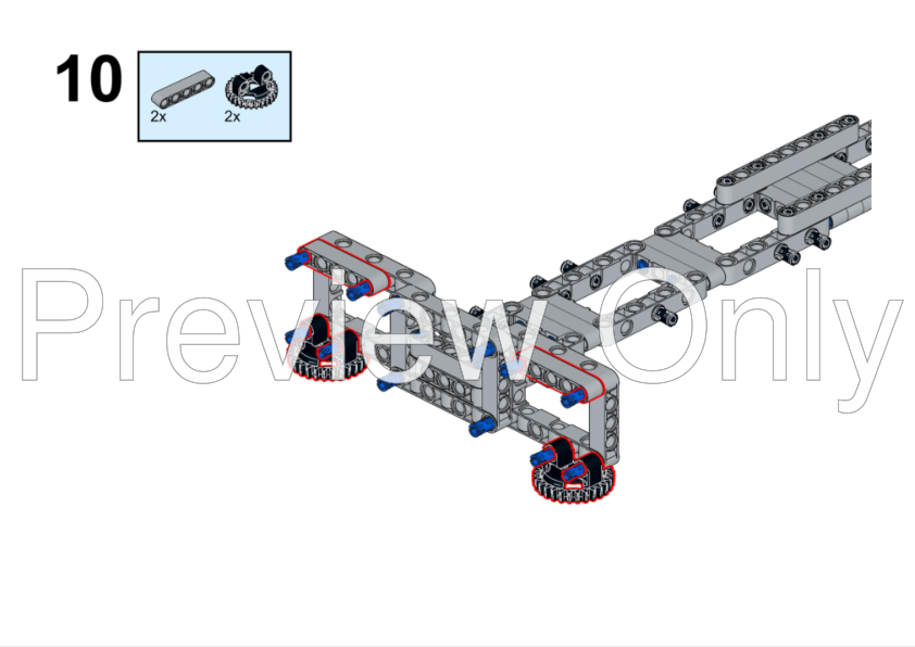 LEGO MOC BMS Ring Crane HCR-3000 by kladovec | Rebrickable - Build with ...