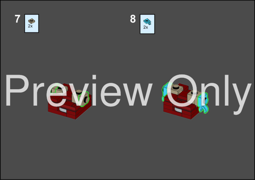 LEGO MOC Neel Brickheadz by Ant0noo | Rebrickable - Build with LEGO