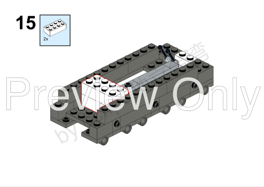 LEGO MOC M4A1 Sherman by ccffpt | Rebrickable - Build with LEGO