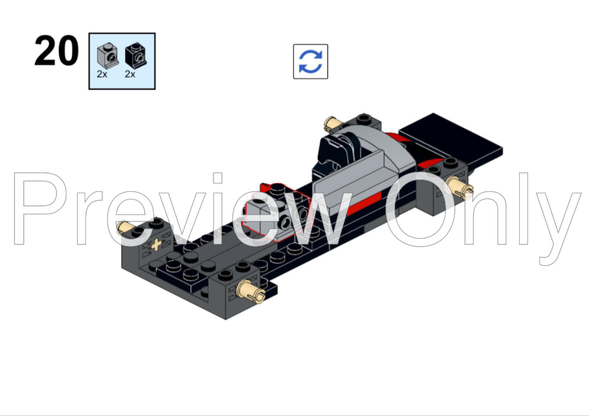 LEGO MOC Audi R10 TDI #1 2007 Le Mans winner by GCh | Rebrickable ...