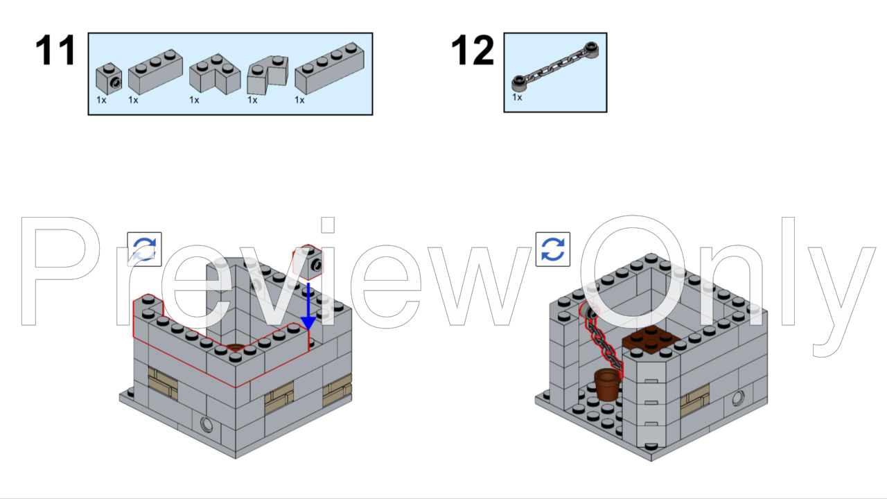 LEGO MOC Modular Castle Wall Extension Set 1 by bri_CK_One ...