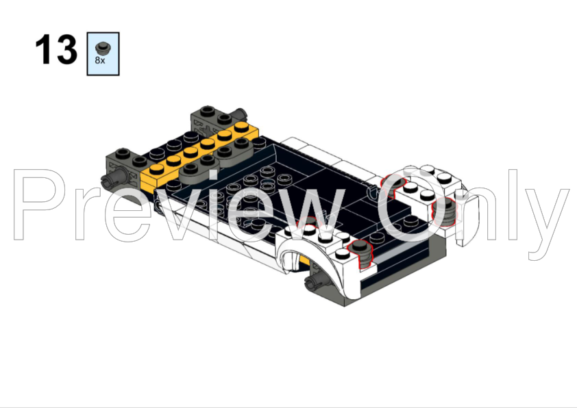 LEGO MOC 1967 Chevrolet Nova Custom by toms8wides | Rebrickable - Build ...