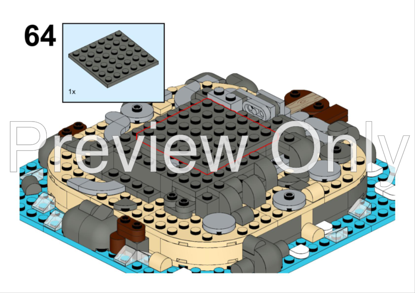 LEGO MOC Bluecoats Lagoon Imperial Turret by Coral_Bricky | Rebrickable ...