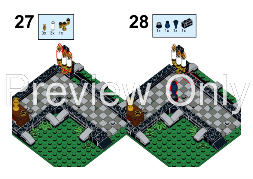 LEGO MOC-204670 Knights Trap by Laxx18 | Rebrickable - Build with LEGO