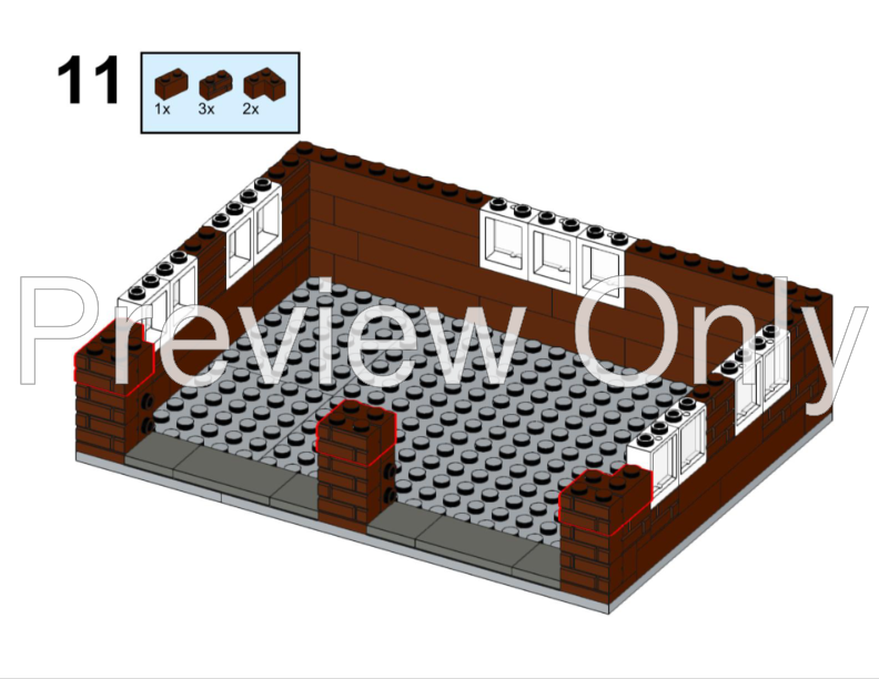 LEGO MOC-204674 Home Alone Garage by TheCascantes | Rebrickable - Build ...
