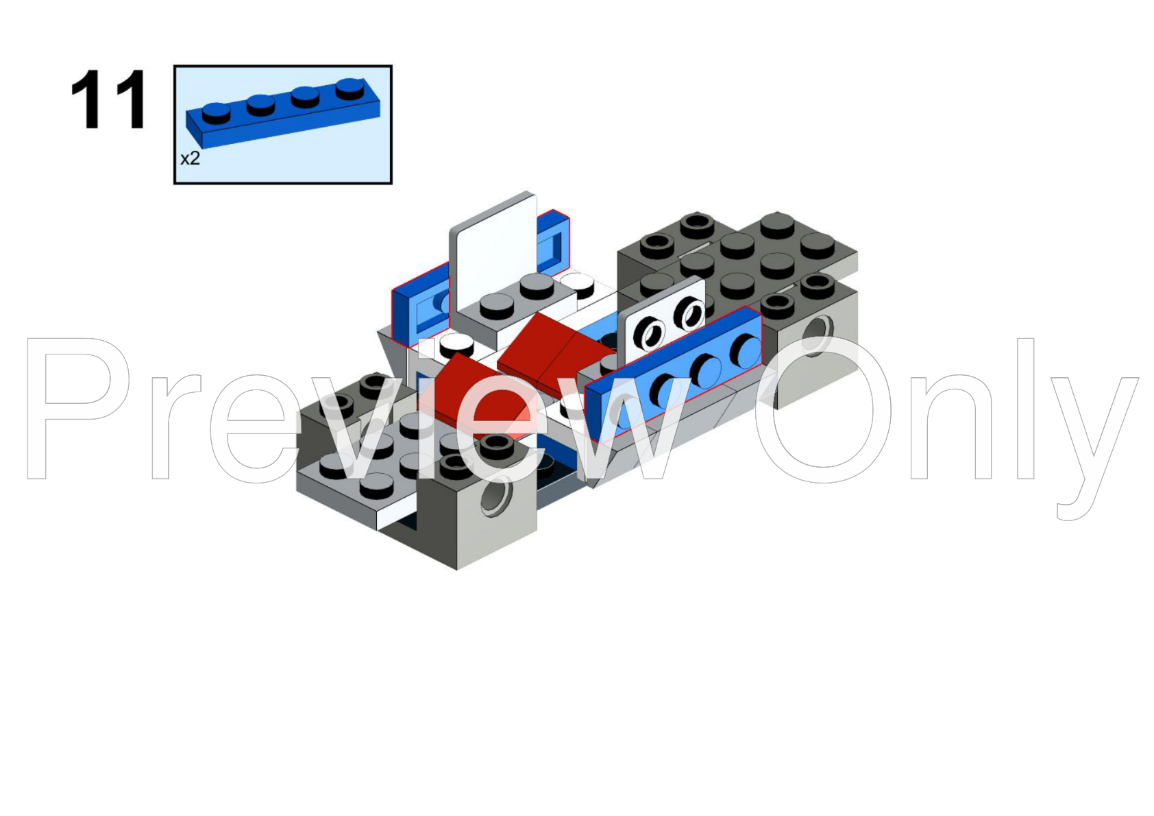 LEGO MOC 75910 Pick UP by Keep On Bricking | Rebrickable - Build with LEGO