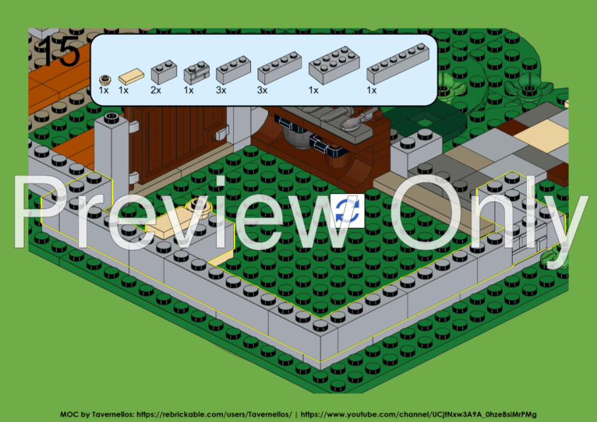 LEGO MOC 10332 - Windmill by Tavernellos | Rebrickable - Build with LEGO