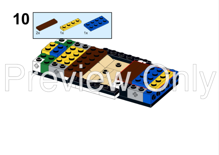 LEGO MOC Porsche 911 Turbo 8 wide version by SpeedyBrick_2 | Rebrickable - Build with LEGO