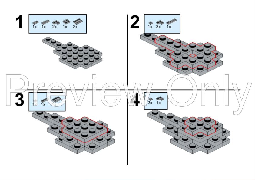 LEGO MOC Raccoon by Wildbrickcreations | Rebrickable - Build with LEGO