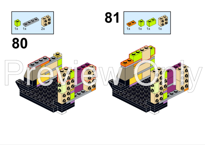 LEGO MOC Bust Captain Rex by Alex_BricKartuss | Rebrickable - Build ...