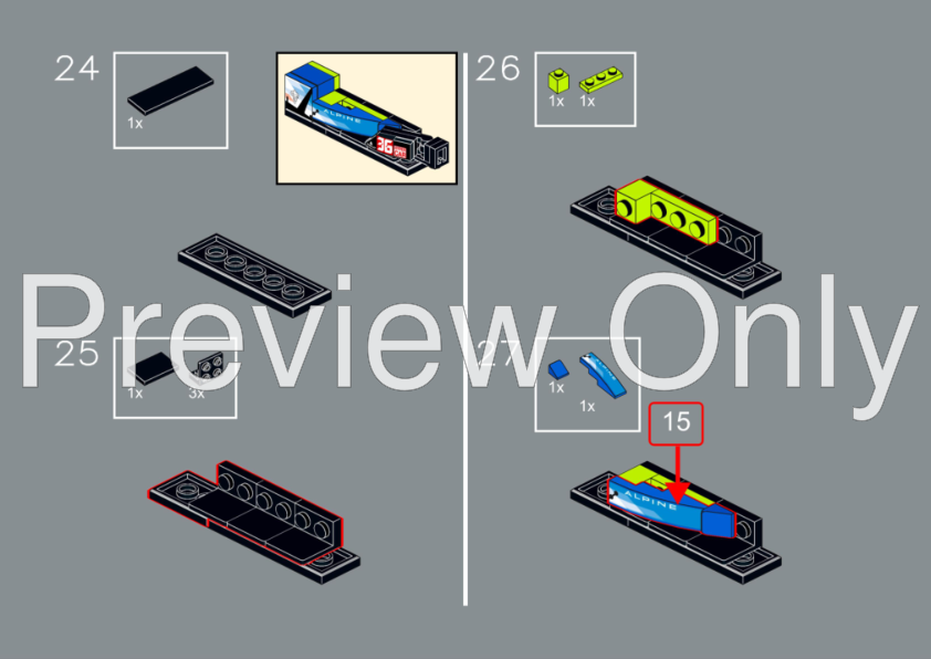 LEGO MOC Le Mans 2024 Hypercar bundle by SFH_Bricks | Rebrickable ...