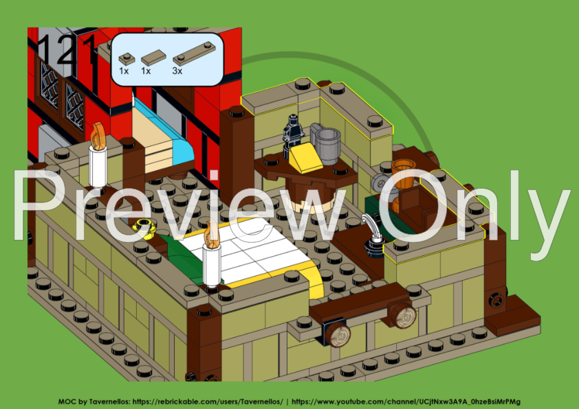 LEGO MOC Medieval Windmill Bundle by Tavernellos | Rebrickable - Build ...