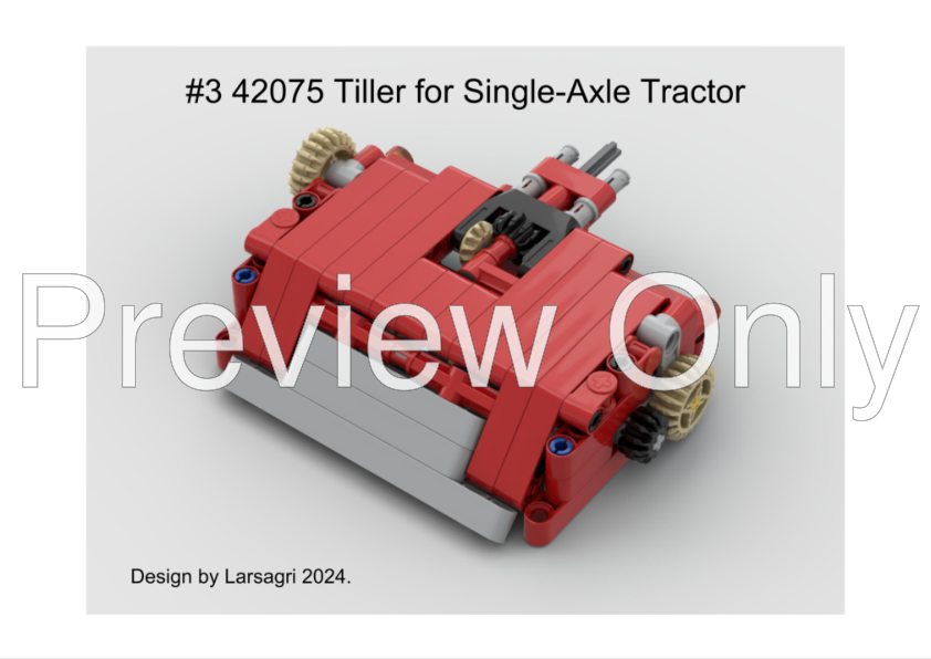 LEGO MOC 42075 Single-Axle Tractor Bundle by Larsagri | Rebrickable ...