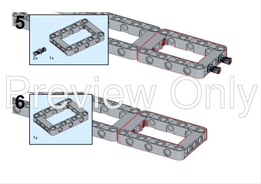 LEGO MOC dump trailer for Mercedes Benz G500 Professional Line 42177 by ...