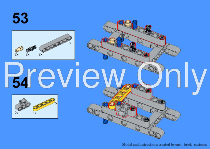 LEGO MOC Oshkosh M1070 by east_brick_customs | Rebrickable - Build with ...