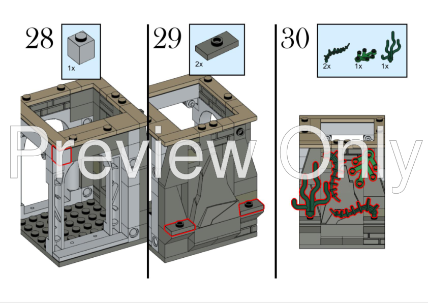 LEGO MOC Slyth*rin Common Room Set (Modular) by Mystical95 ...