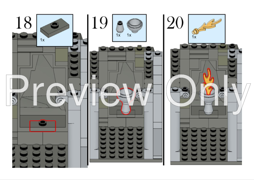LEGO MOC Slyth*rin Common Room Set (Modular) by Mystical95 ...
