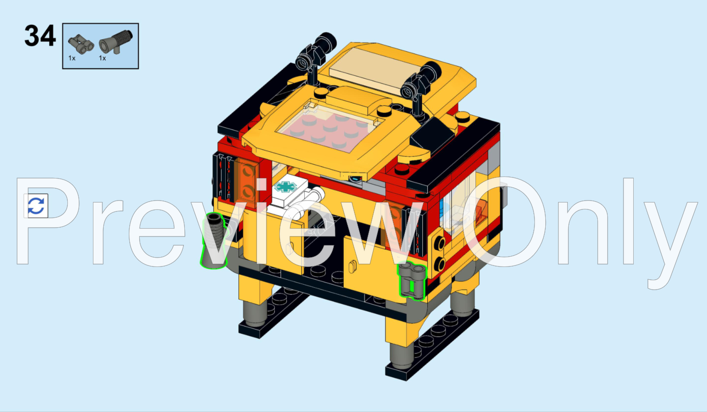 LEGO MOC 60453 Lifeguard Tower by PeterSzabo | Rebrickable - Build with ...