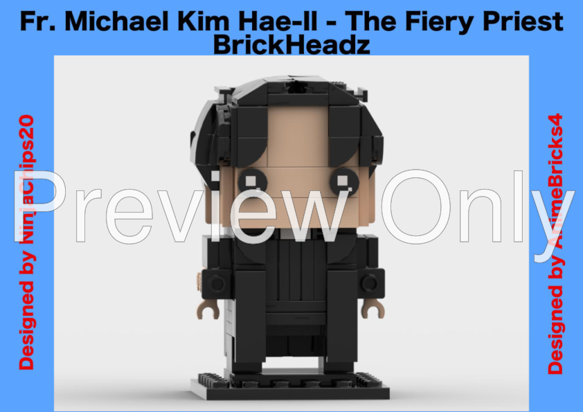 LEGO MOC Fr. Michael Kim - The Fiery Priest BrickHeadz by NinjaChips20 ...
