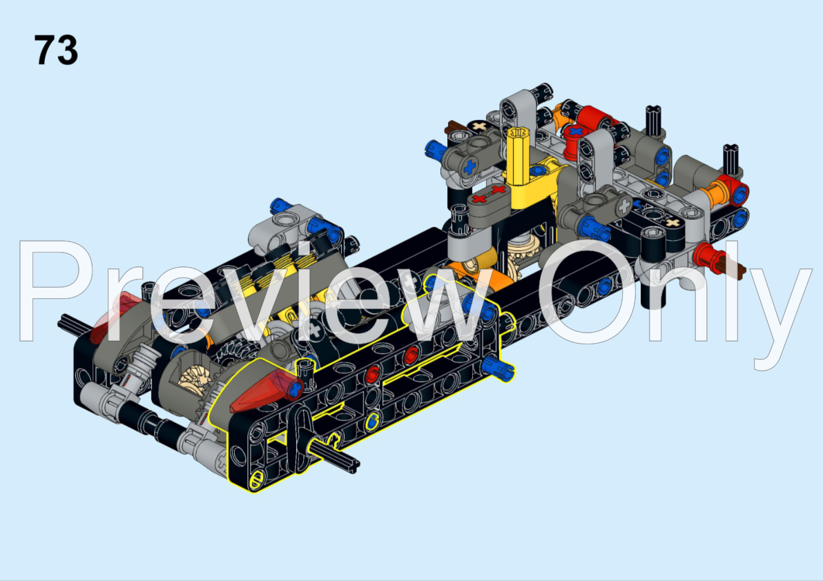 LEGO MOC-205563 42173 Alternate model: Racing truck by Anton Kablash ...