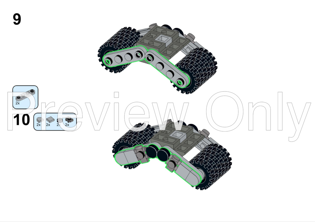 LEGO MOC MTV-7 by ThrawnsRevenge | Rebrickable - Build with LEGO