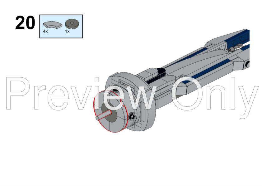 LEGO MOC Micro Kom'rk-class Fighter/Transport (Mandalorian Gauntlet) by ...