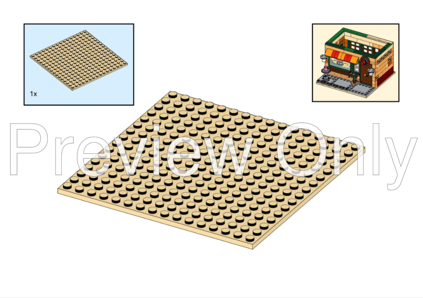 LEGO MOC Barista Bar by CreatorExpert | Rebrickable - Build with LEGO