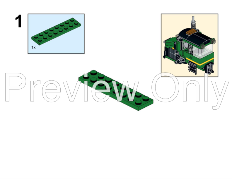 LEGO MOC John Deere 9RX 830 by LewisZ92 | Rebrickable - Build with LEGO