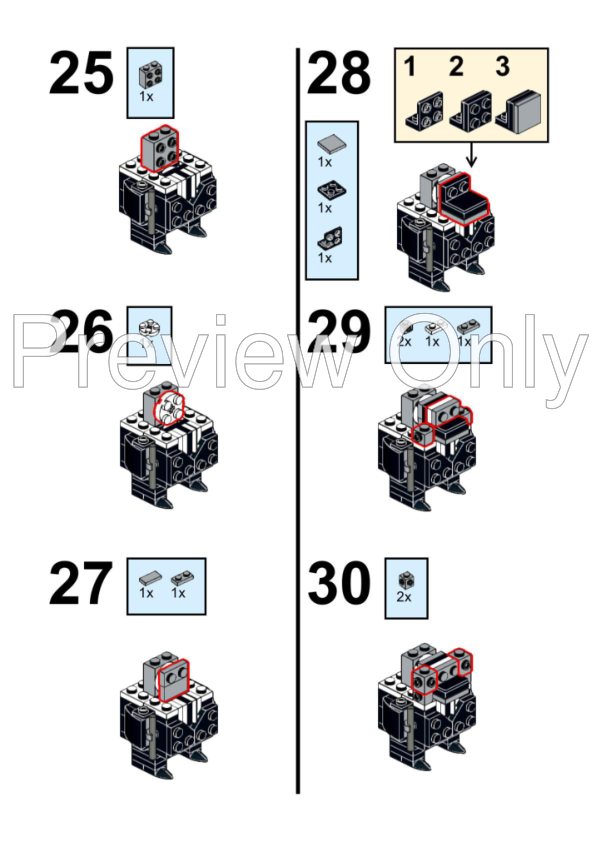 LEGO MOC Marx Brothers by Andreas_Eldh | Rebrickable - Build with LEGO