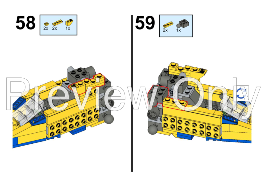 LEGO MOC UCS Marvel Nova Corp Starblaster Ship from Guardians of the ...