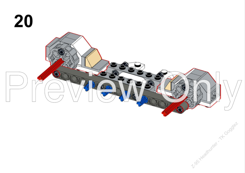 LEGO MOC-205832 Z-95 Headhunter (75402 Alternate Build) by TK Gogglez ...