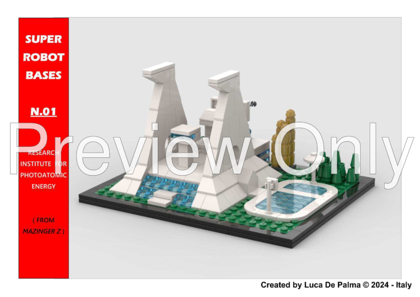 LEGO MOC Mazinger Z - Photoatomic Energy Research Institute by Alcor_69 ...