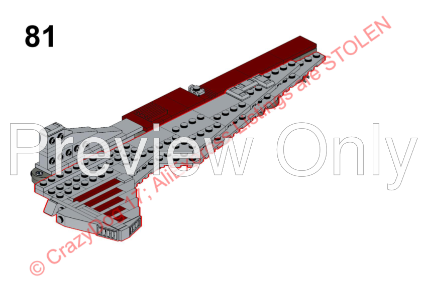 LEGO MOC-206012 Midi-Scale Venator-Class Republic Cruiser by CrazyDog ...