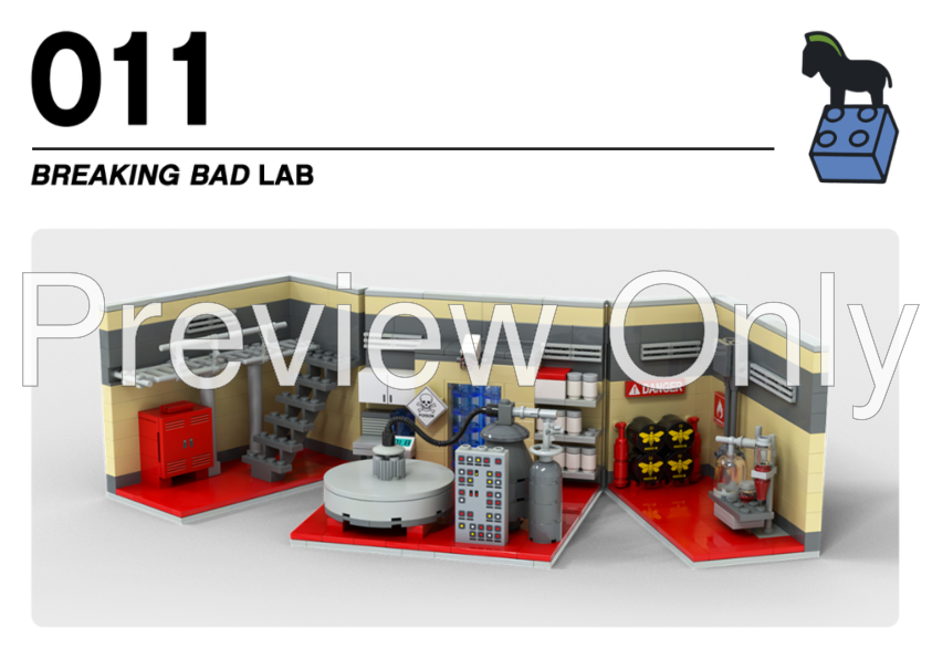 LEGO MOC Breaking Bad Lab by OneBrickPony | Rebrickable - Build with LEGO