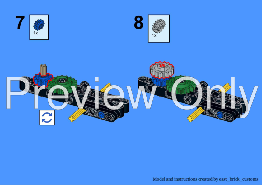 LEGO MOC-206135 Wild Ape by east_brick_customs | Rebrickable - Build ...