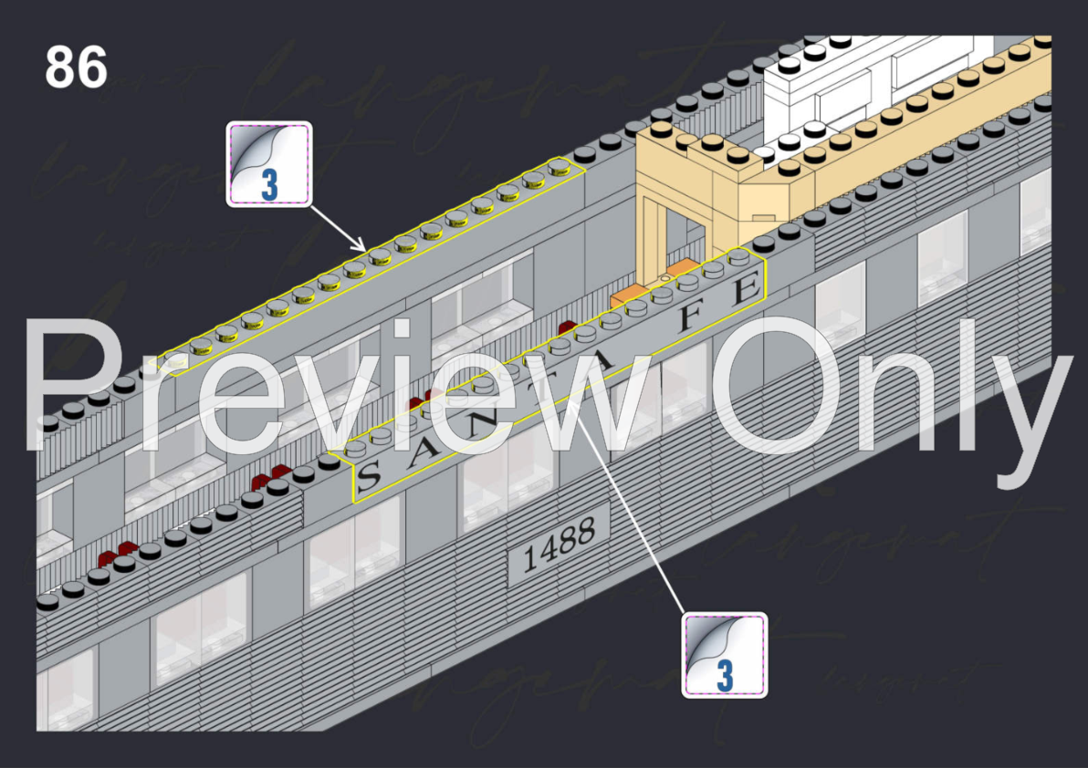 LEGO MOC MOC - Santa Fe Super Chief Car Set 2 by langemat | Rebrickable ...
