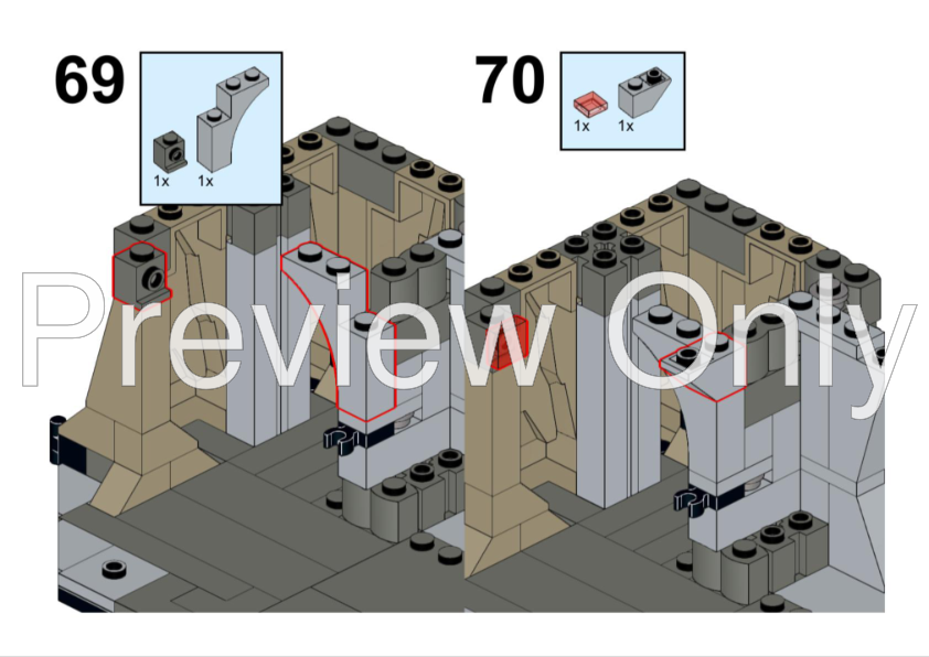 LEGO MOC 4X 75386 quadruple build by LucSoleBricks | Rebrickable ...