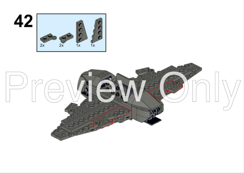 LEGO MOC Rogue Class Porax-38 Gunship by Paulmanaitor | Rebrickable ...