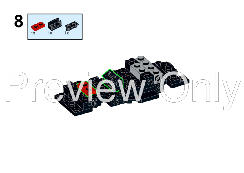 LEGO MOC Mercedes-AMG ONE by RGB900 | Rebrickable - Build with LEGO