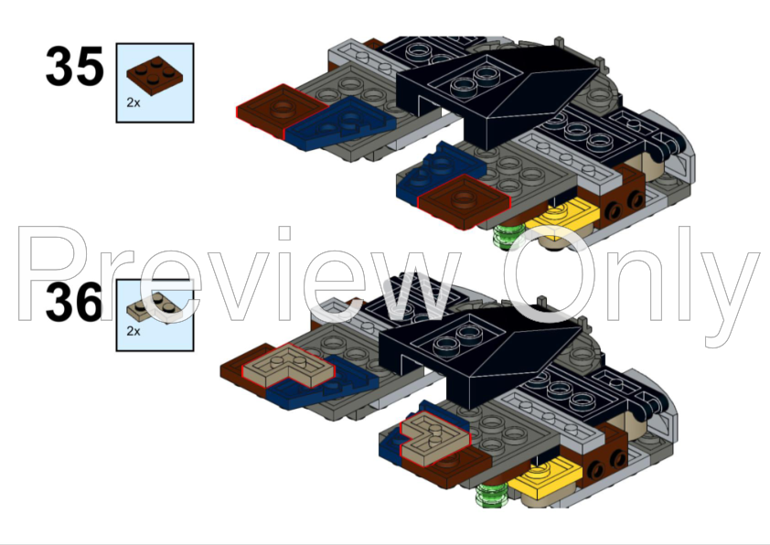 LEGO MOC 40755 AAC-1 Speeder tank - Alternate Build by Will_Crafting ...