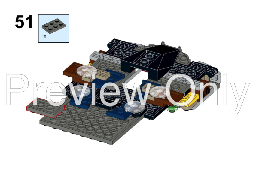 LEGO MOC-206283 40755 AAC-1 Speeder tank - Alternate Build by Will ...