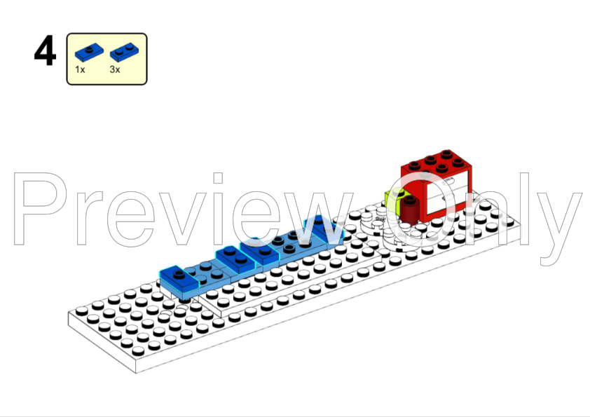 LEGO MOC Train Dining Car - DB Speisewagen (6-wide, red) by Roloff ...