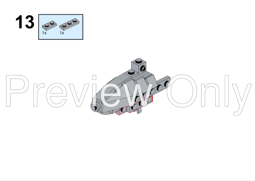 LEGO MOC Meteor MK4 by Militarized Bricks | Rebrickable - Build with LEGO