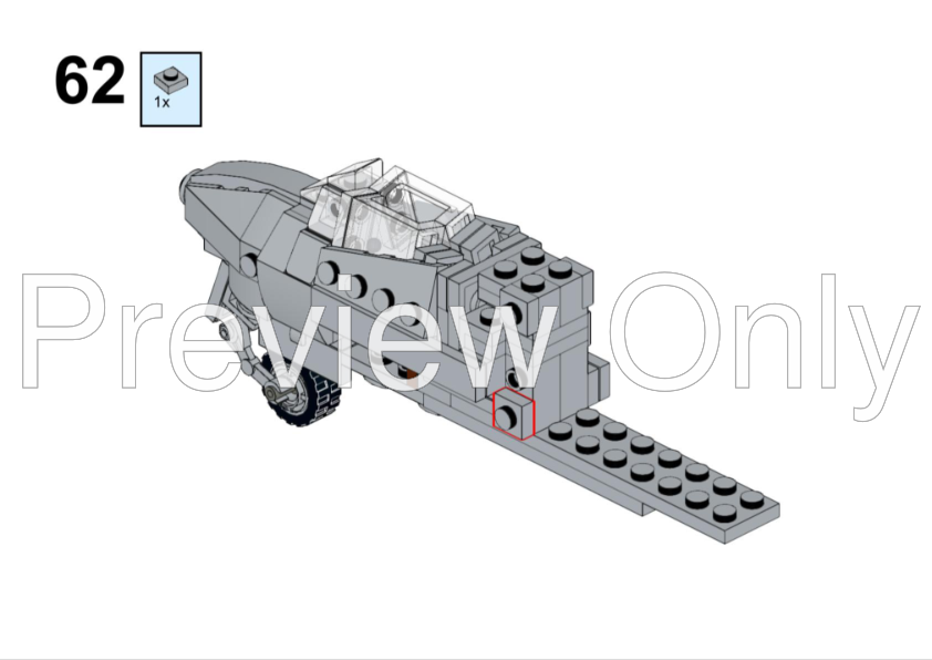 LEGO MOC Meteor MK4 by Militarized Bricks | Rebrickable - Build with LEGO